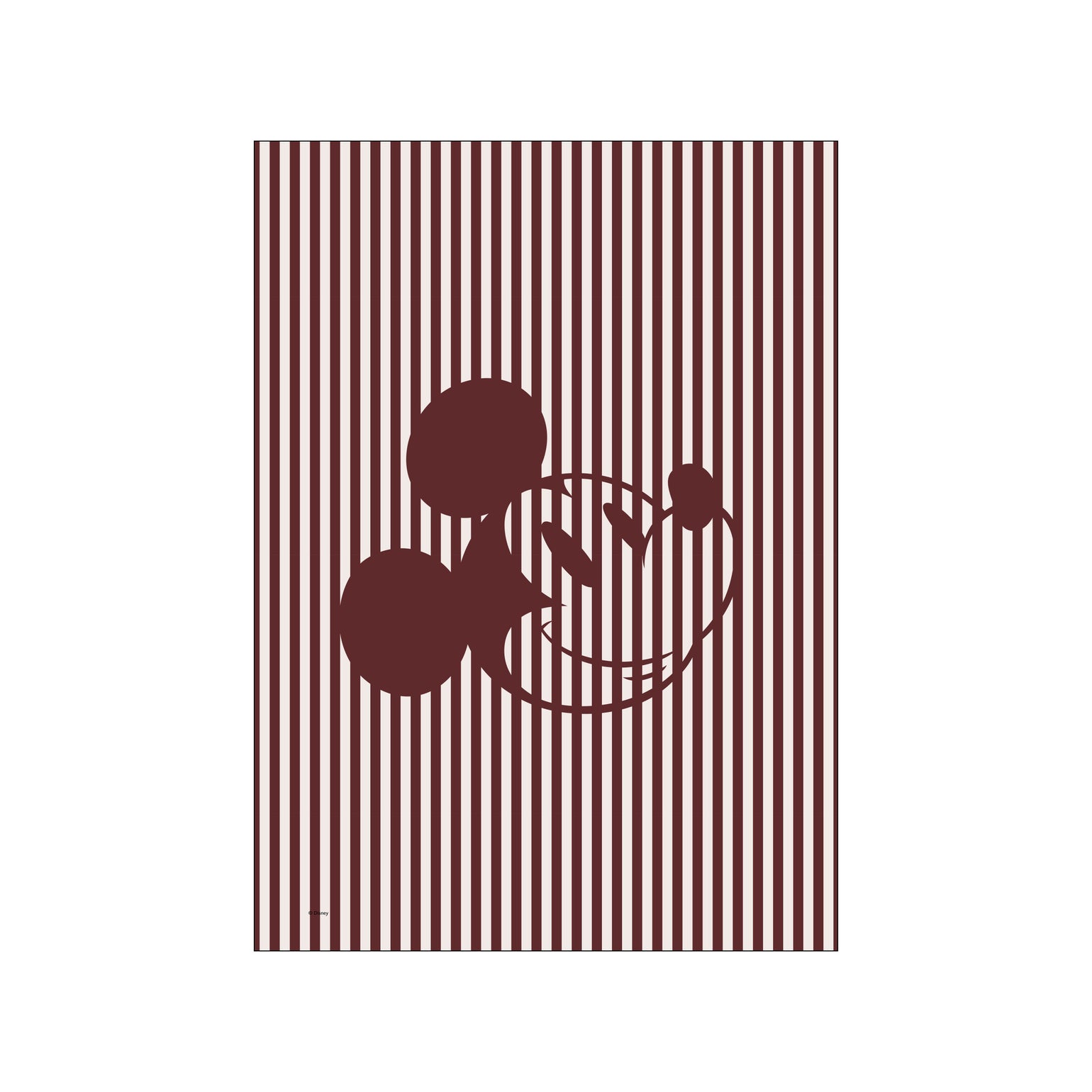 Mickey Mouse – Stripe Classic – Poster & Frame Art Group
