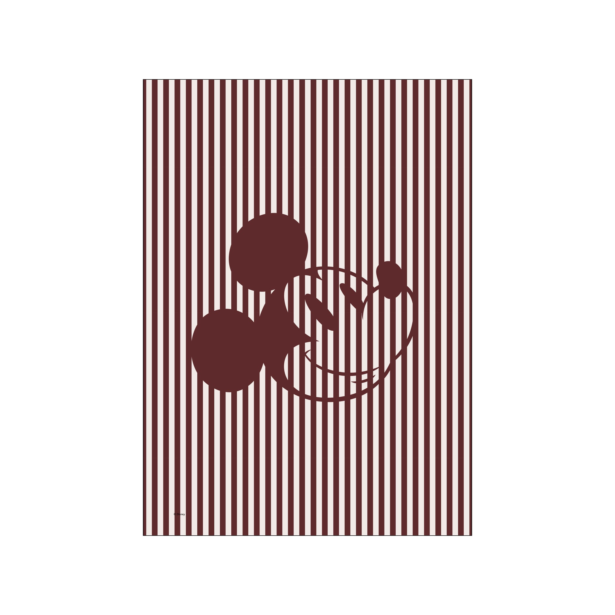Mickey Mouse – Stripe Classic – Poster & Frame Art Group