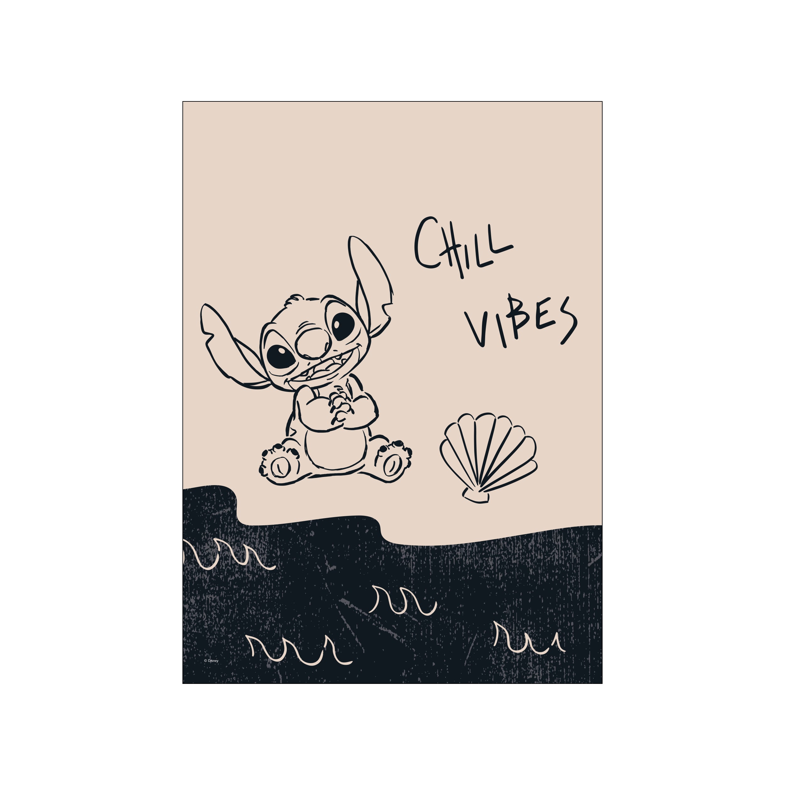 Disney - Stitch Chill Vibes – Poster & Frame Art Group