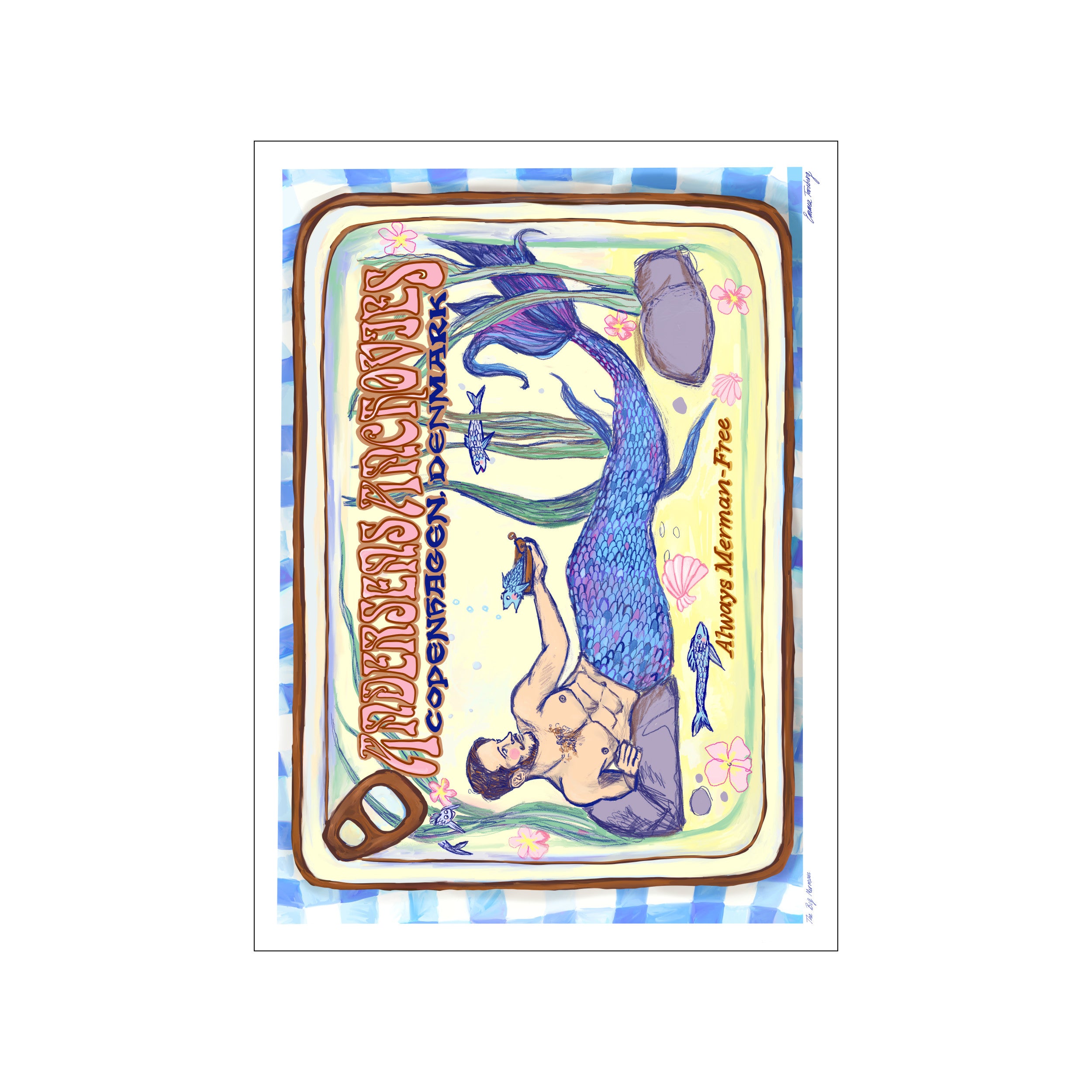 Big Merman – Poster & Frame Art Group