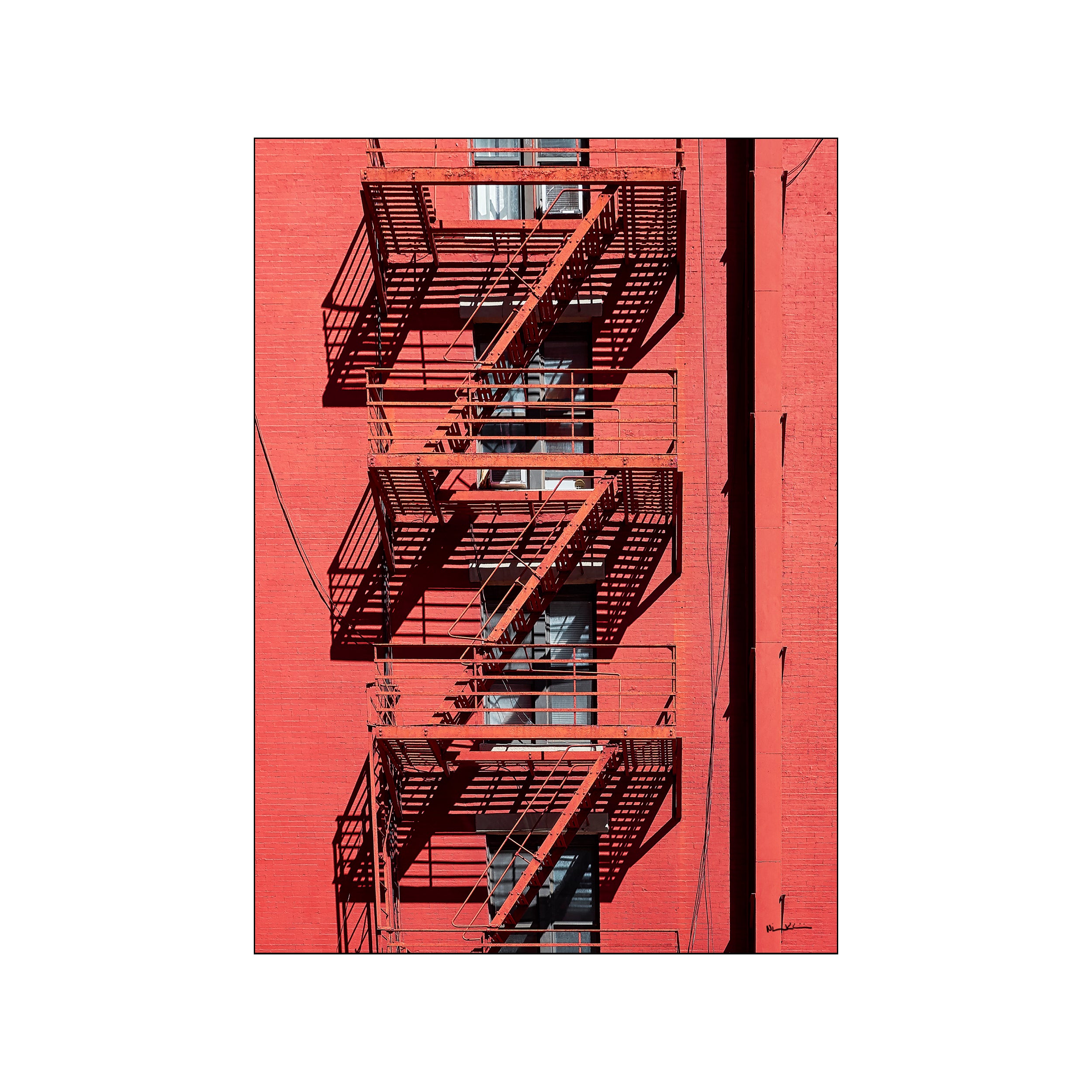 Fire Escape – Poster & Frame Art Group