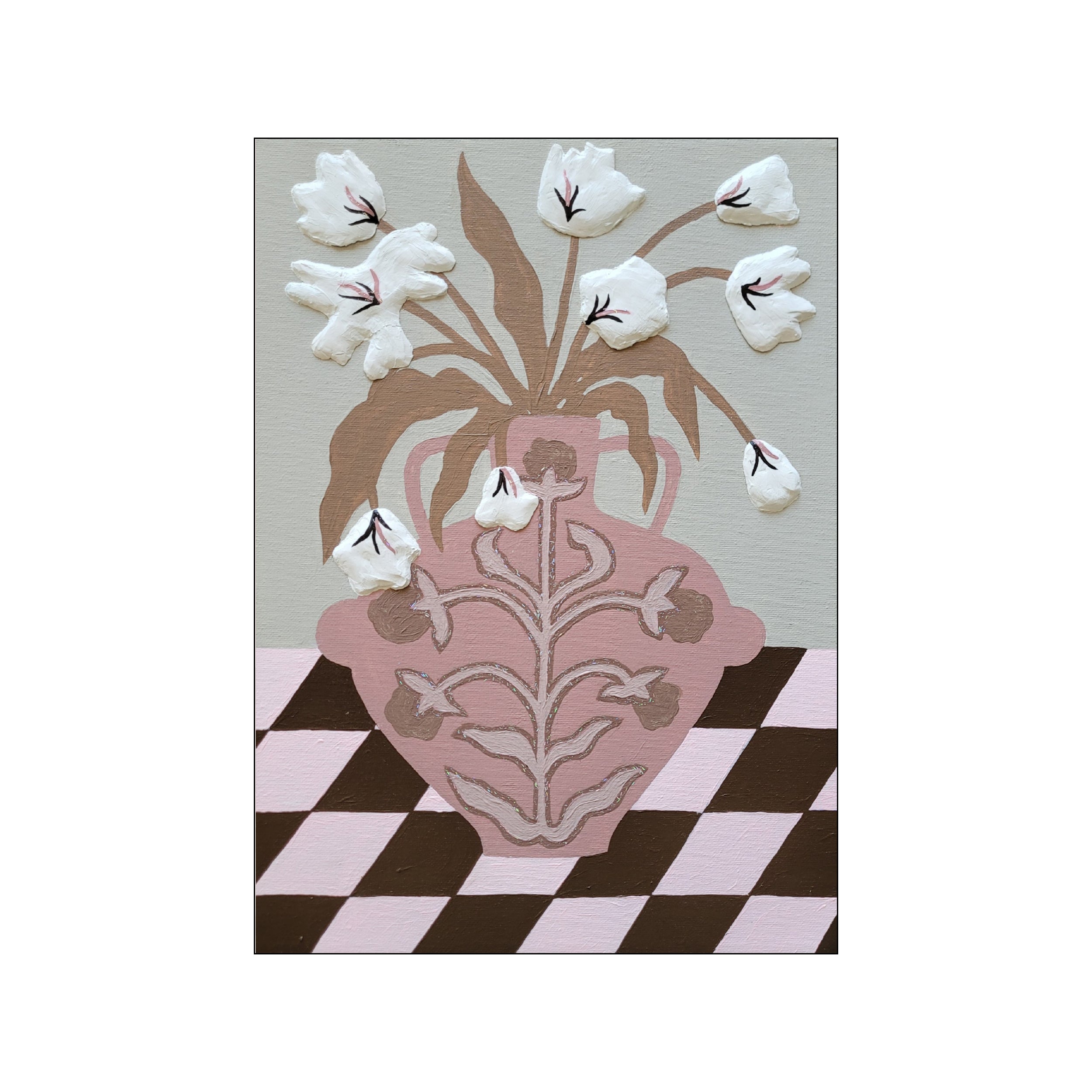 Lou flowers – Poster & Frame Art Group