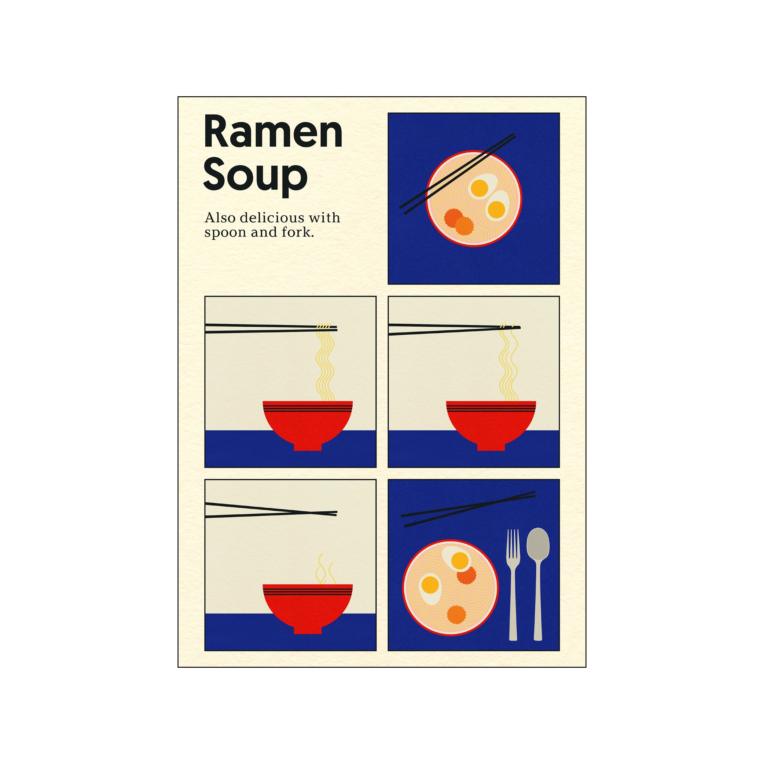 Ramen Soup – Poster & Frame Art Group