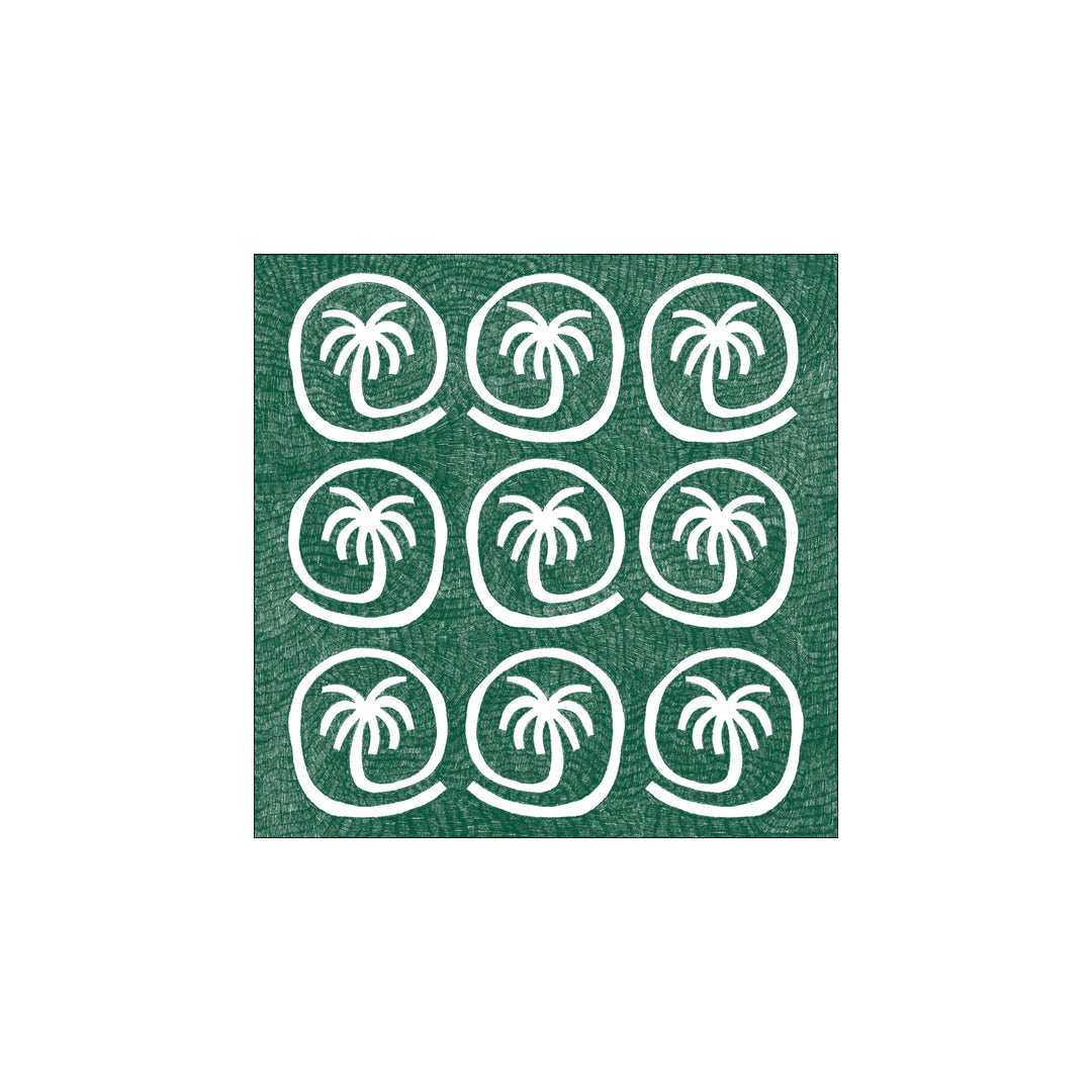 Palm Tree Tiles - Green – Poster & Frame Art Group