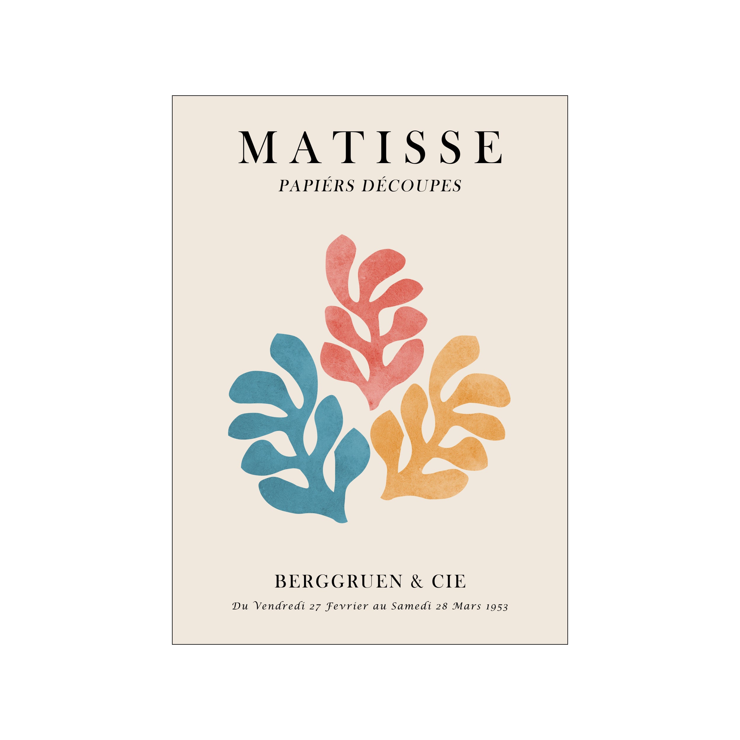 Matisse floral Poster 3 – Poster & Frame Art Group