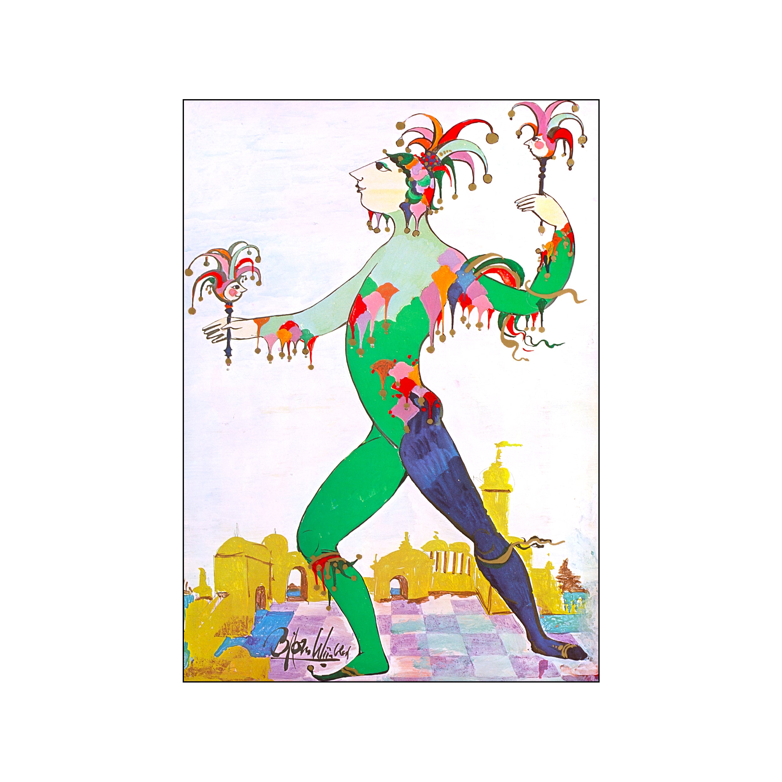 The Jester -The Little Mermaid – Poster & Frame Art Group